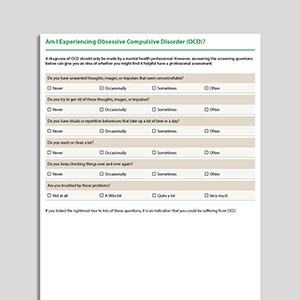 OCD - Psychology Tools