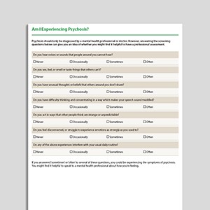 Psychosis | Psychology Tools