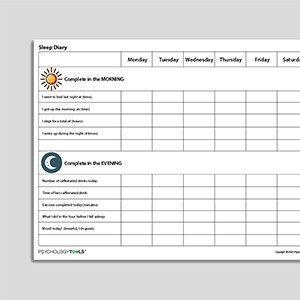 Guidelines For Better Sleep | Psychology Tools