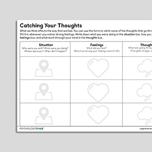 Thought Records | Psychology Tools