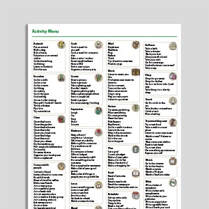 Activity Planning | Psychology Tools