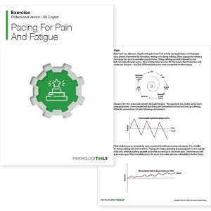 Pacing For Pain And Fatigue | Psychology Tools