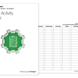 Pain Activity Diary | Psychology Tools