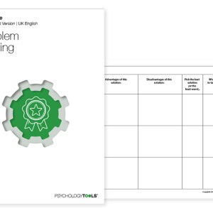 Problem Solving Cbt Worksheets
