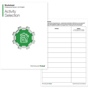 Activity Selection | Psychology Tools