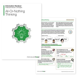 All-Or-Nothing Thinking | Psychology Tools