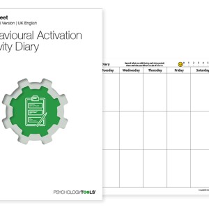 Behavioral Activation Activity Diary | Psychology Tools